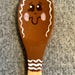 Gingerbread Character Wooden Spoons. Hand Painted With Adorable Smiling ...