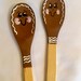 Gingerbread Character Wooden Spoons. Hand Painted With Adorable Smiling ...