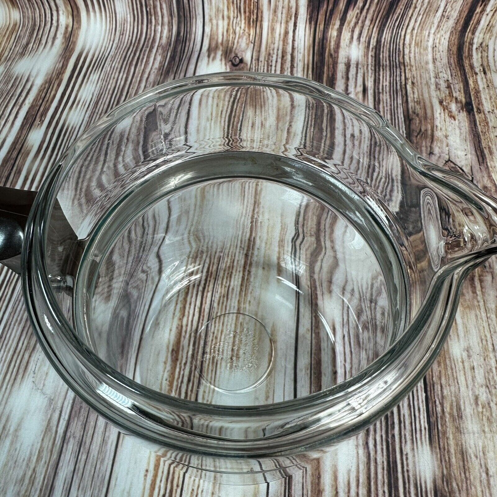 Vintage Pyrex Percolator Stovetop Glass 4 Cup Coffee Pot Complete W ...