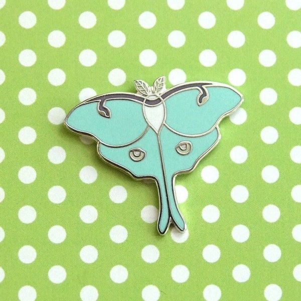 Luna Moth Pin - Etsy