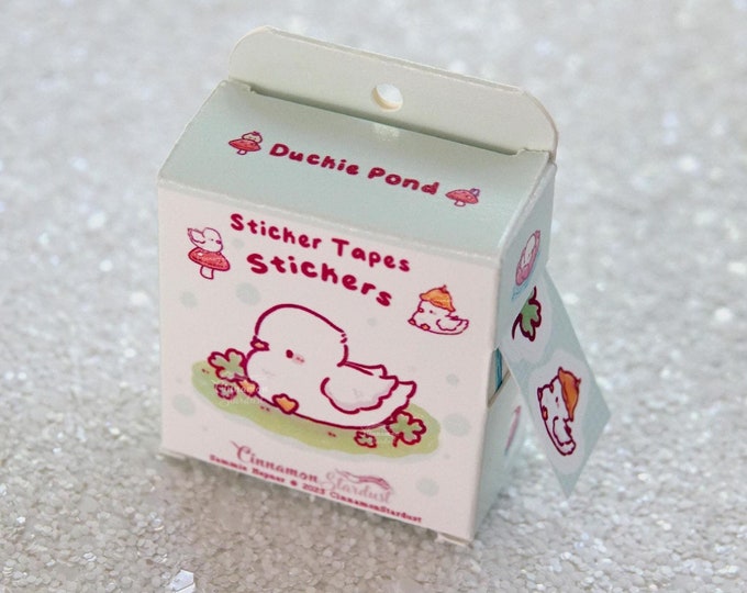 Cute Duck Stickers Froggy Stickers Sticker Tape Box of Stickers ...