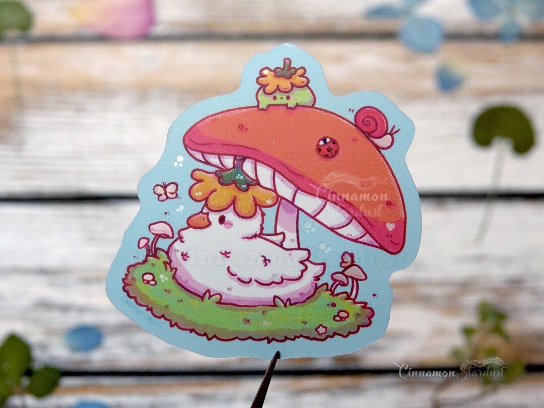 Holographic Cute Duck Sticker Cute Duck Stickers Duck Sticker Cute ...