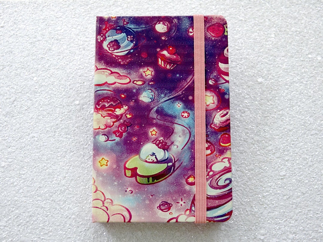 Cinnamon Stardust | 5.5x3.5 Froggy Space Journal | Dot Paper | Lined ...