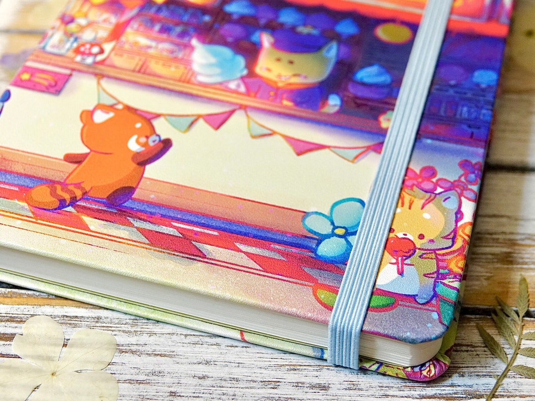 Cinnamon Stardust | 8x5 Carnival Journal | Lined Paper - Etsy