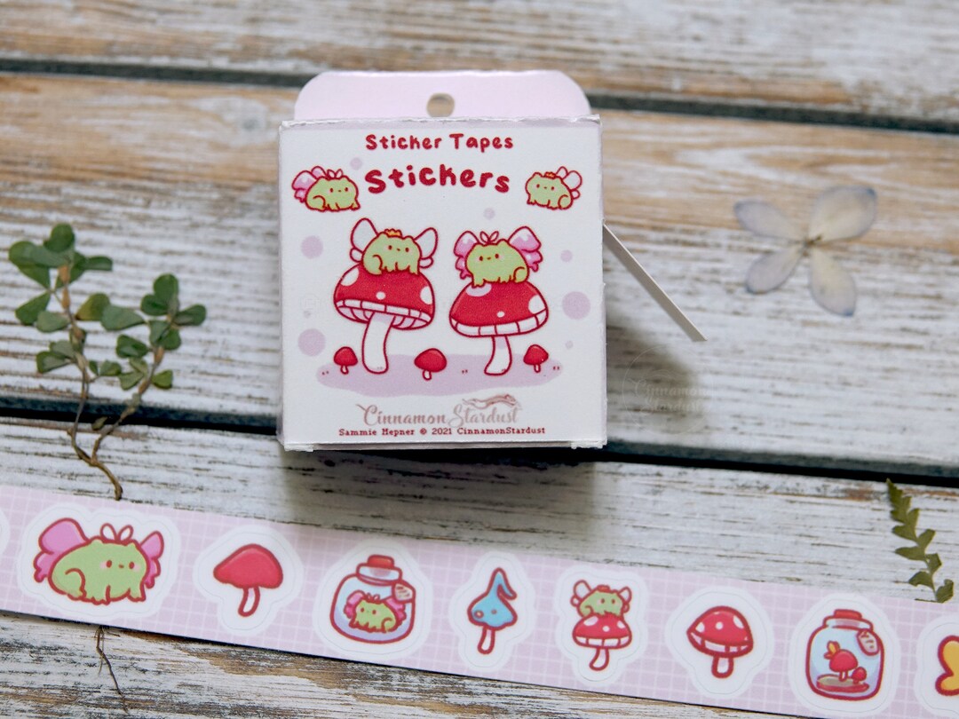 Cute Frog Stickers Froggy Stickers Sticker Tape Box of - Etsy