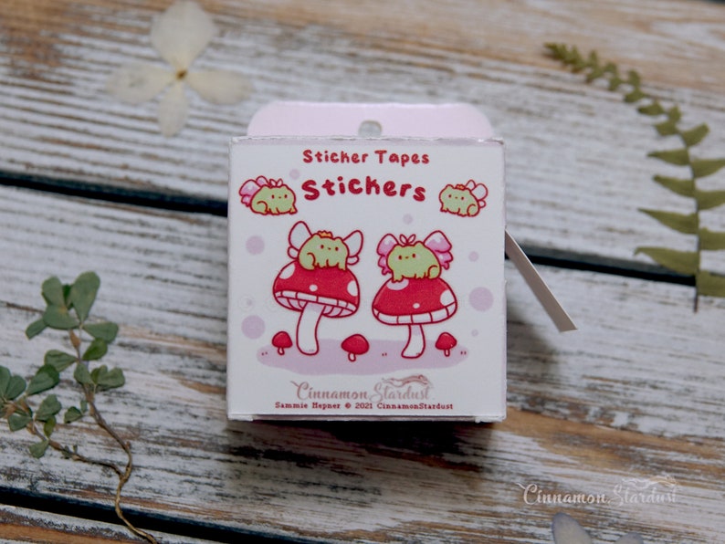 Cute Frog Stickers Froggy Stickers Sticker Tape Box of - Etsy