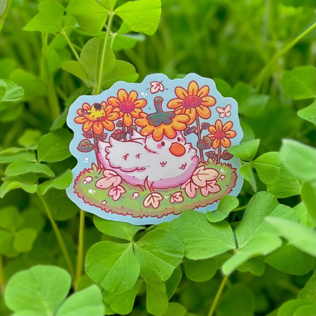 Holographic Sticker Cute Duck Sticker Cute Duck Stickers - Etsy