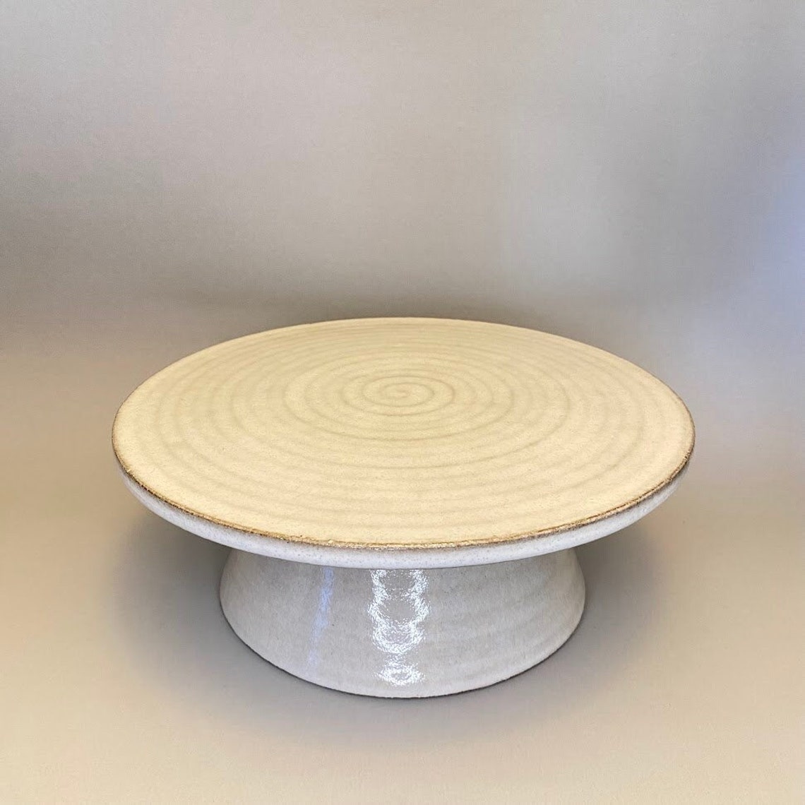 Handmade Ceramic Cake Stand - Etsy