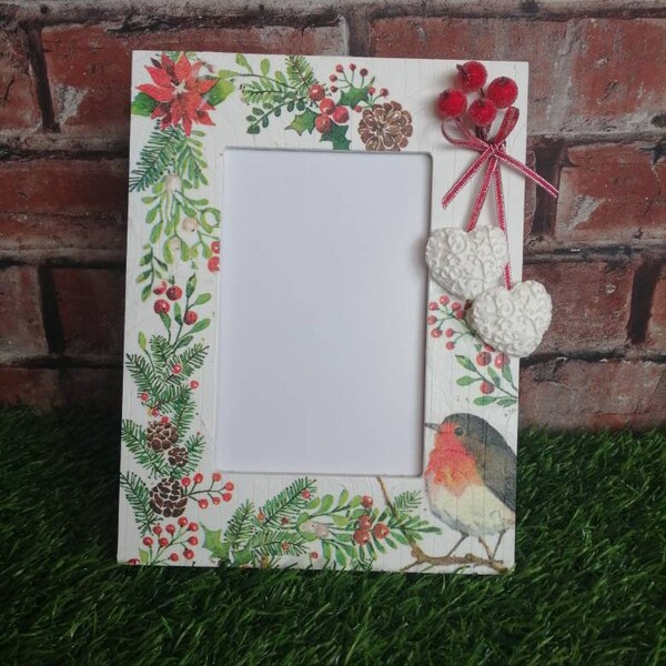 Robin Photo Frame - Etsy UK