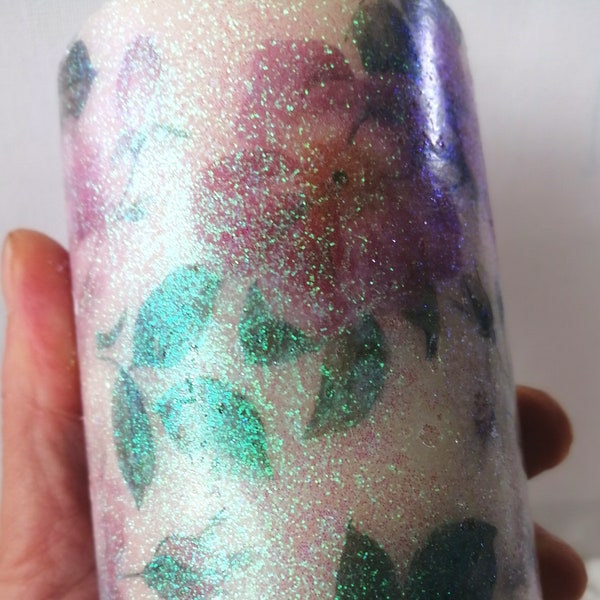 Glitter Twinkle Candle - Etsy