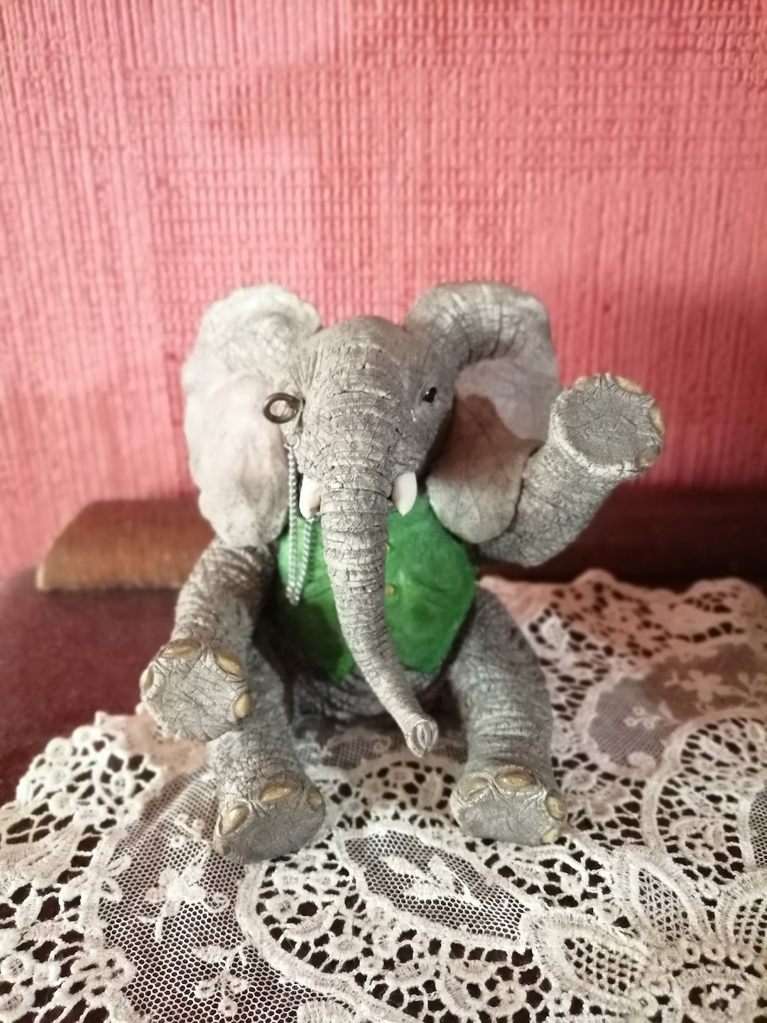 Tusker Elephant Elephant Figure Resin Elephant Figurine - Etsy