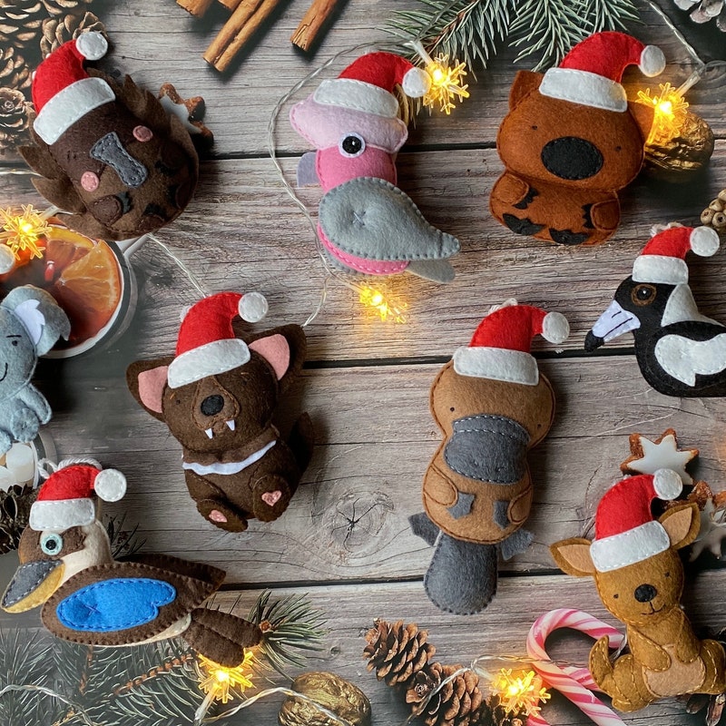 Australian Christmas Decorations - Etsy Australia