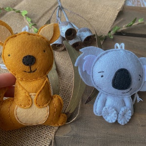 Australian Animals, Aussie Animal Toys Down Under, Handmade Felt Toys ...