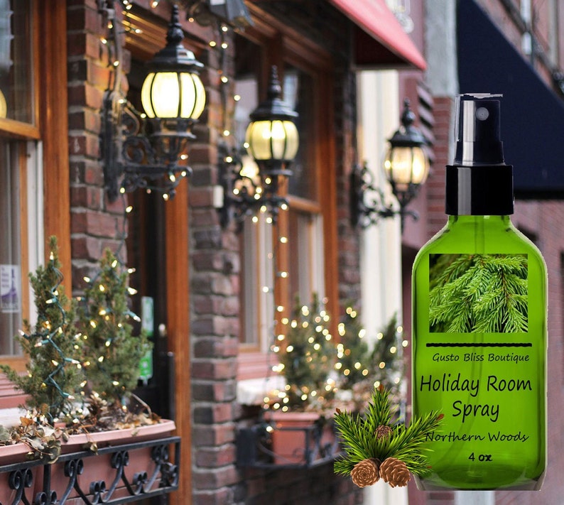 Christmas Scent Spray: Natural Holiday Room Refresher (2/4 Oz) - Etsy
