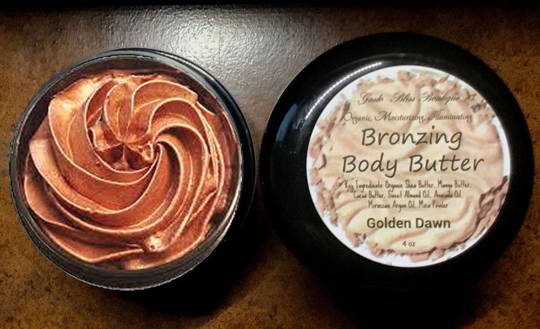 Bronzing Body Butter Get Your Tan on Natural Bronzer Super Moisturizing ...