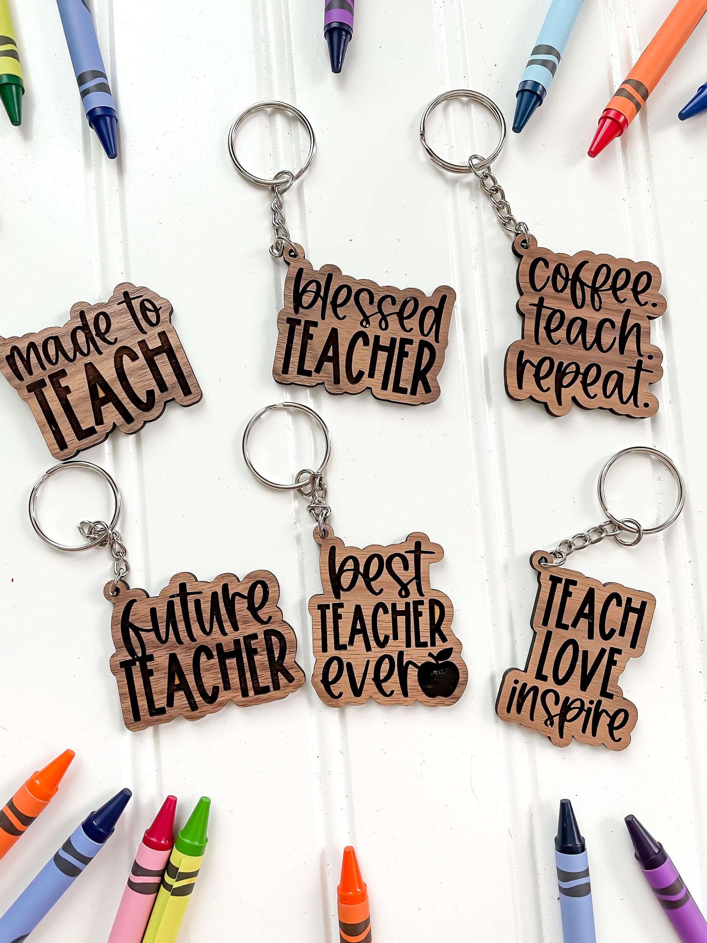 Teacher Keychain/ Teacher Gift/ Back to School - Etsy UK