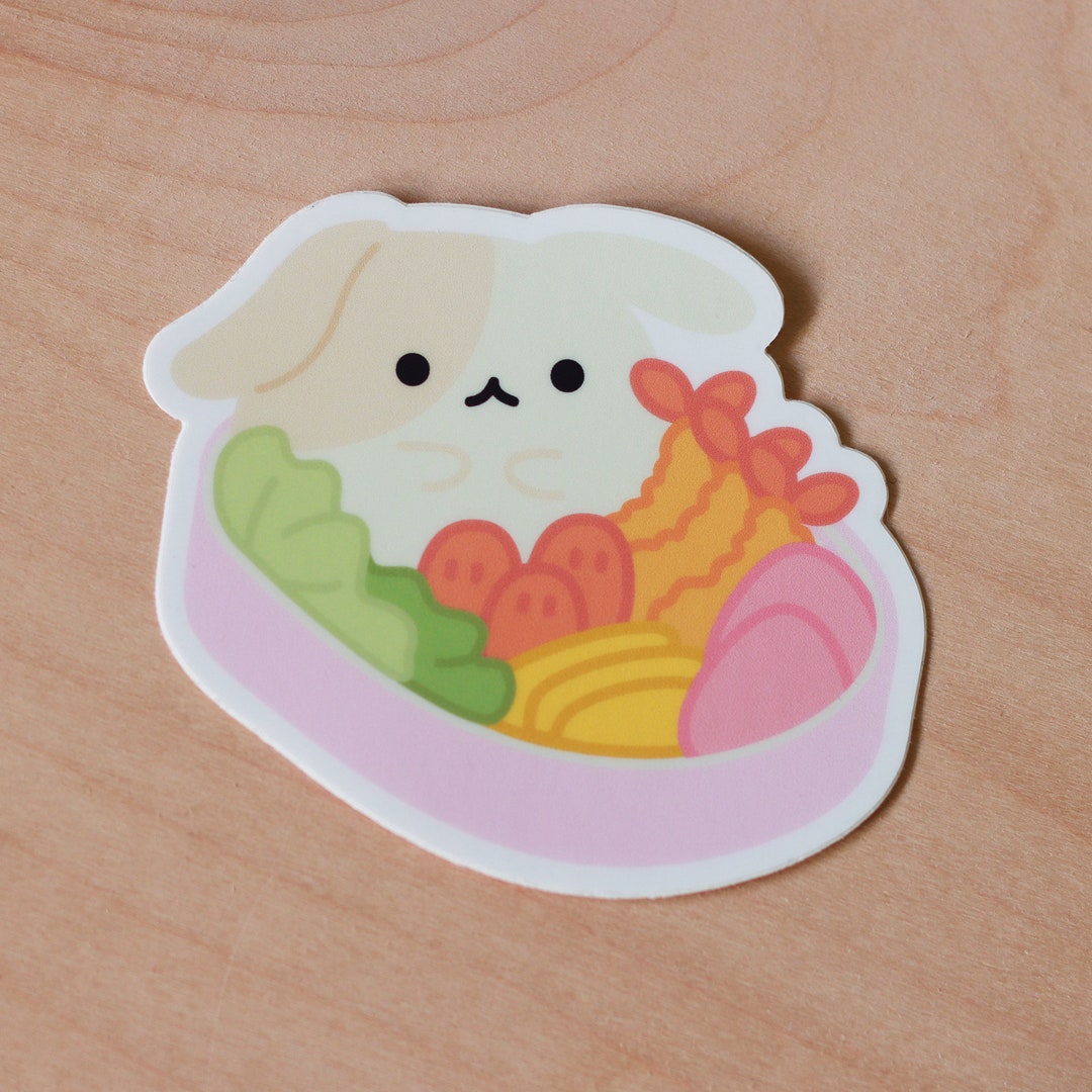 Pink Bento Bun Japanese Bento Box Bunny Koneko - Etsy
