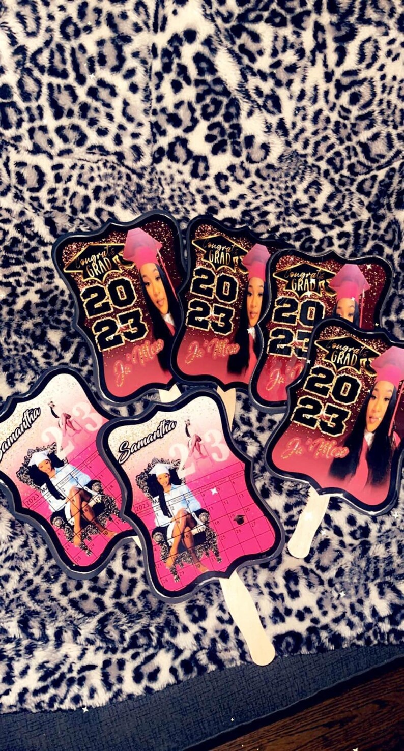 Graduation Fans - Etsy