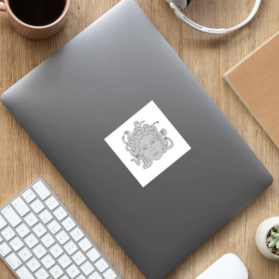 Head of Medusa Sticker Medusa Sticker Medusa Transparent - Etsy