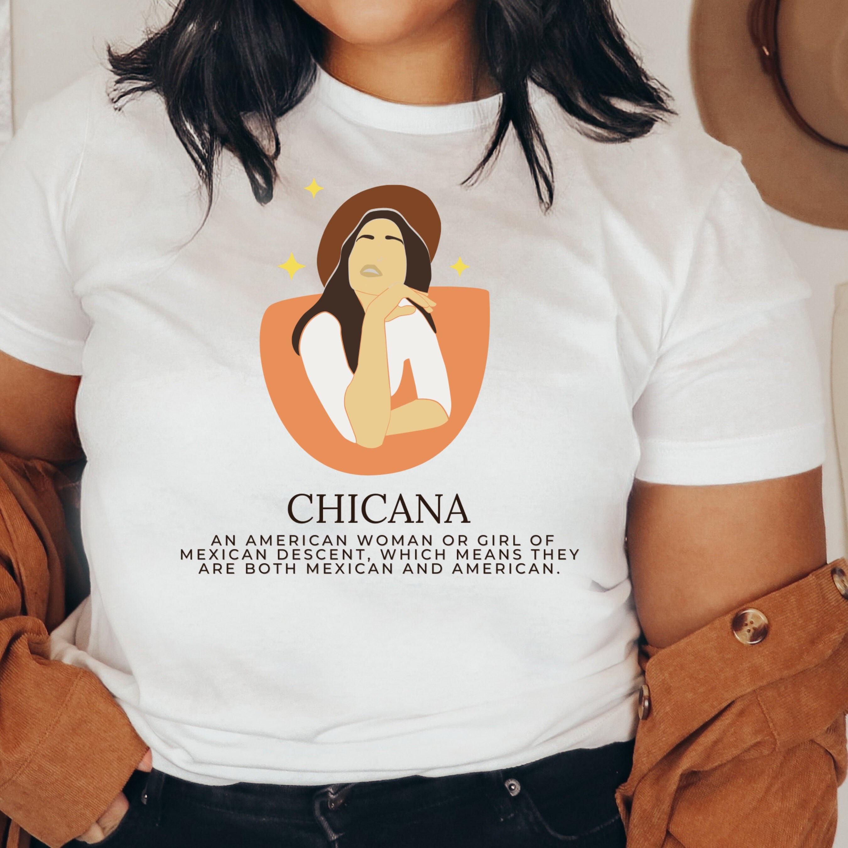 Limited Edition- Chicana T-shirt, Mexican American Shirt Women, Latina ...