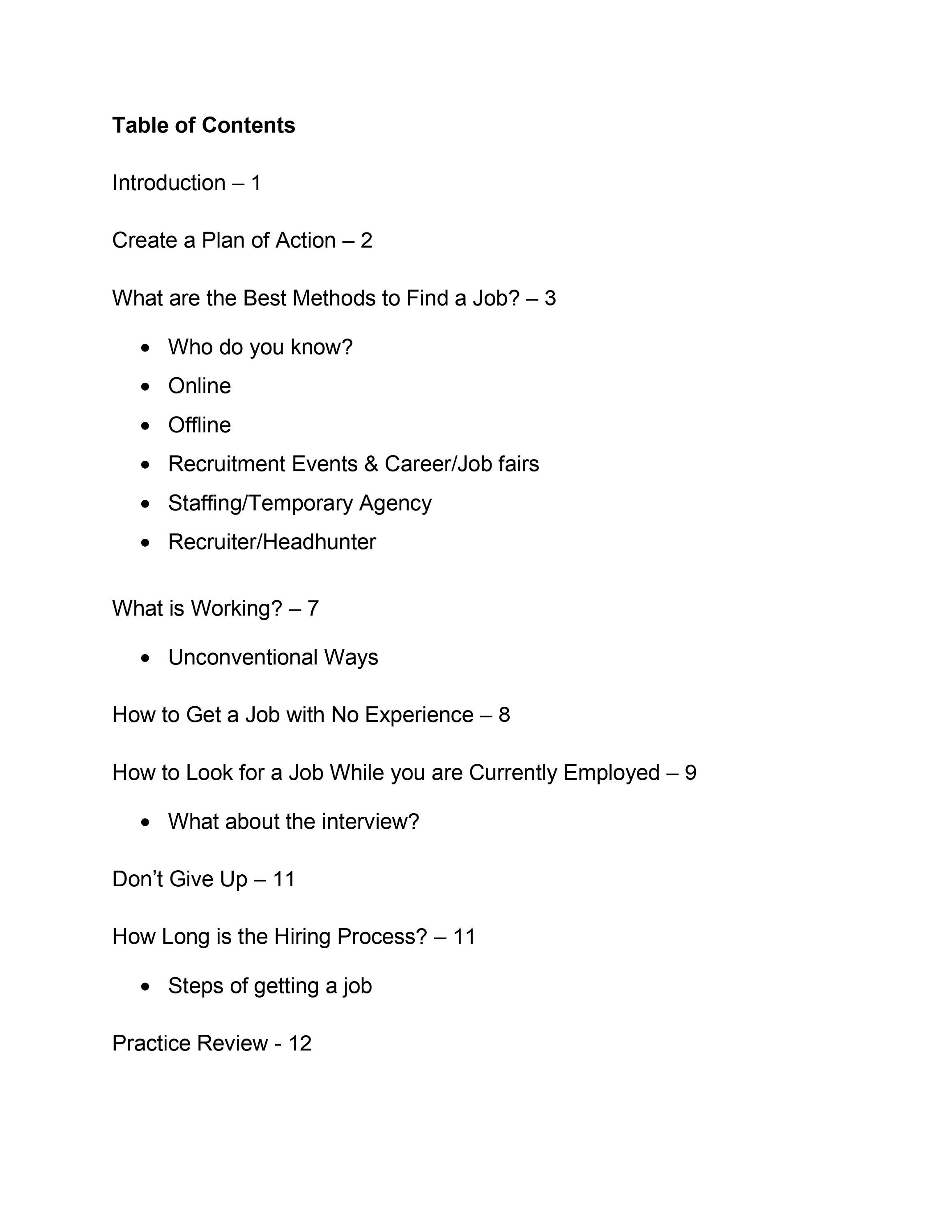 How to Find a Job Fast Life Skill Lesson 8.5x11 Letter Size Printable ...