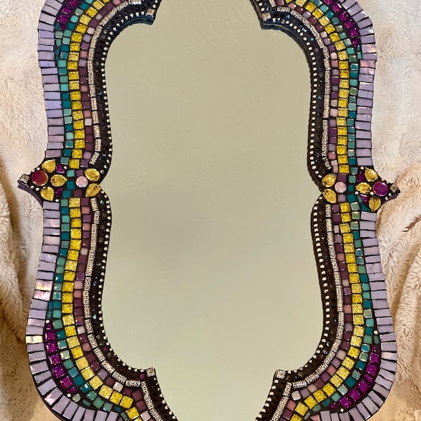 Mosaic Mirror - Etsy