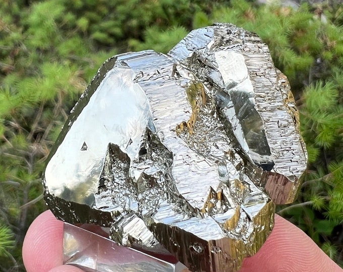 Exceptional Large Pyrite Pyramid Cluster From Peru •1/4 Pound!! 130 ...