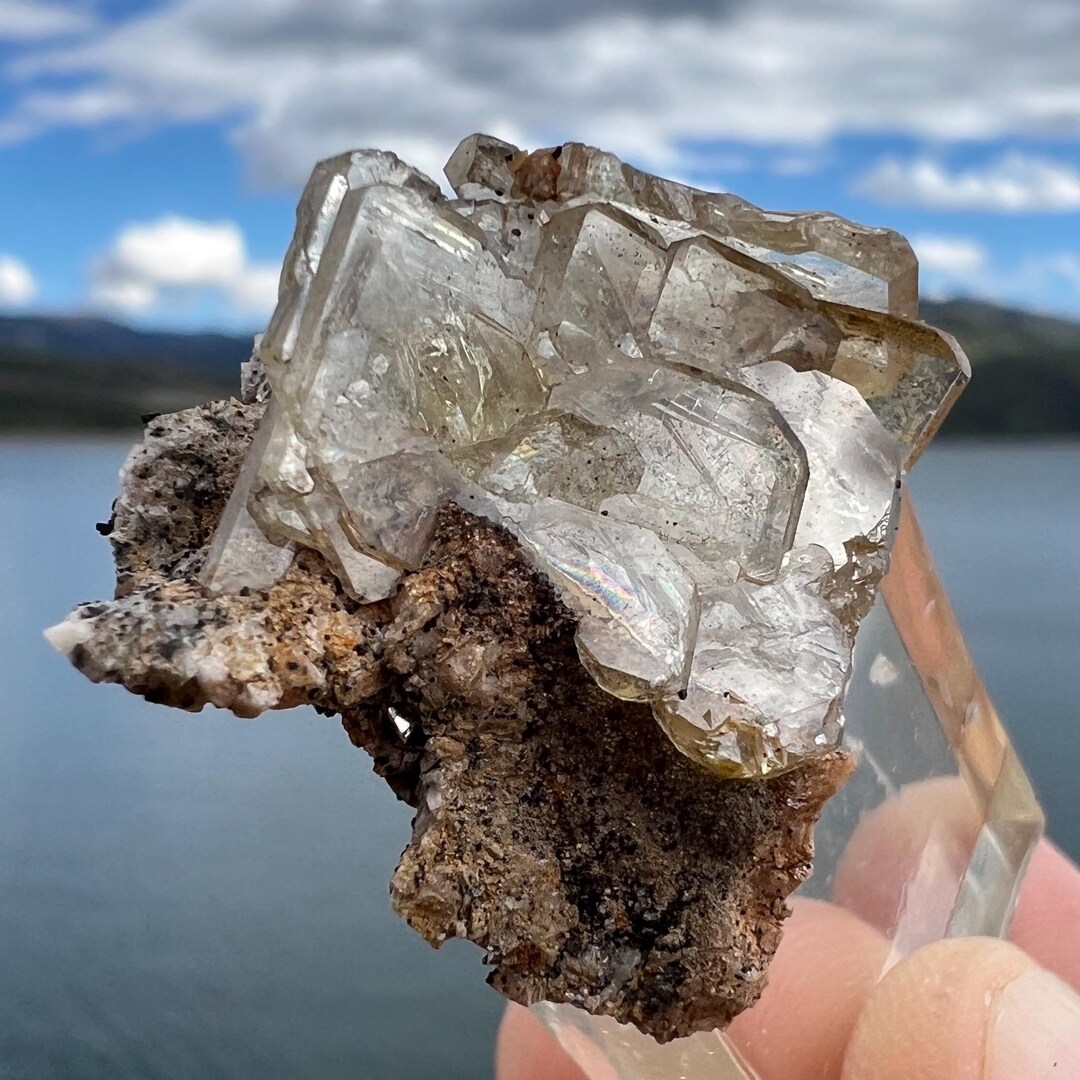 Mouth Watering Bladed Barite Crystal Cluster From Peru • 12 Grams High ...