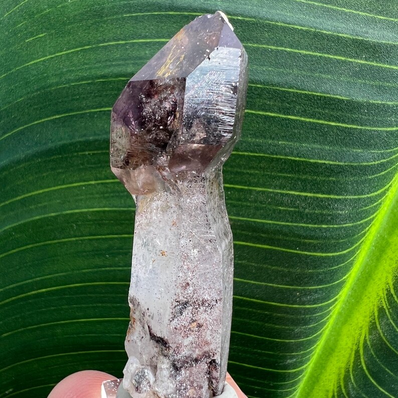 Chibuku Amethyst Scepter Crystal • 33 Grams From Zimbabwe W/ Gem ...