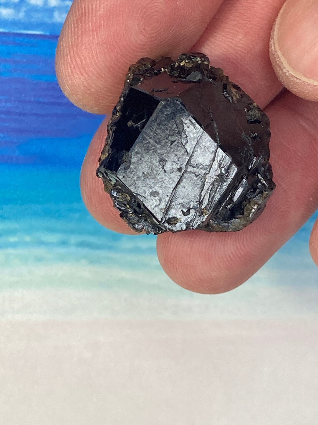 Energetic Andradite Garnet Cluster Crystal Specimen High Luster • 23 ...