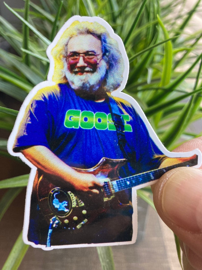 Goose the Band Sticker Sticker of Jerry Garcia Wearing A - Etsy