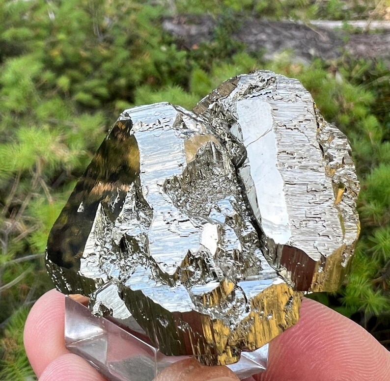 Exceptional Large Pyrite Pyramid Cluster From Peru •1/4 Pound!! 130 ...