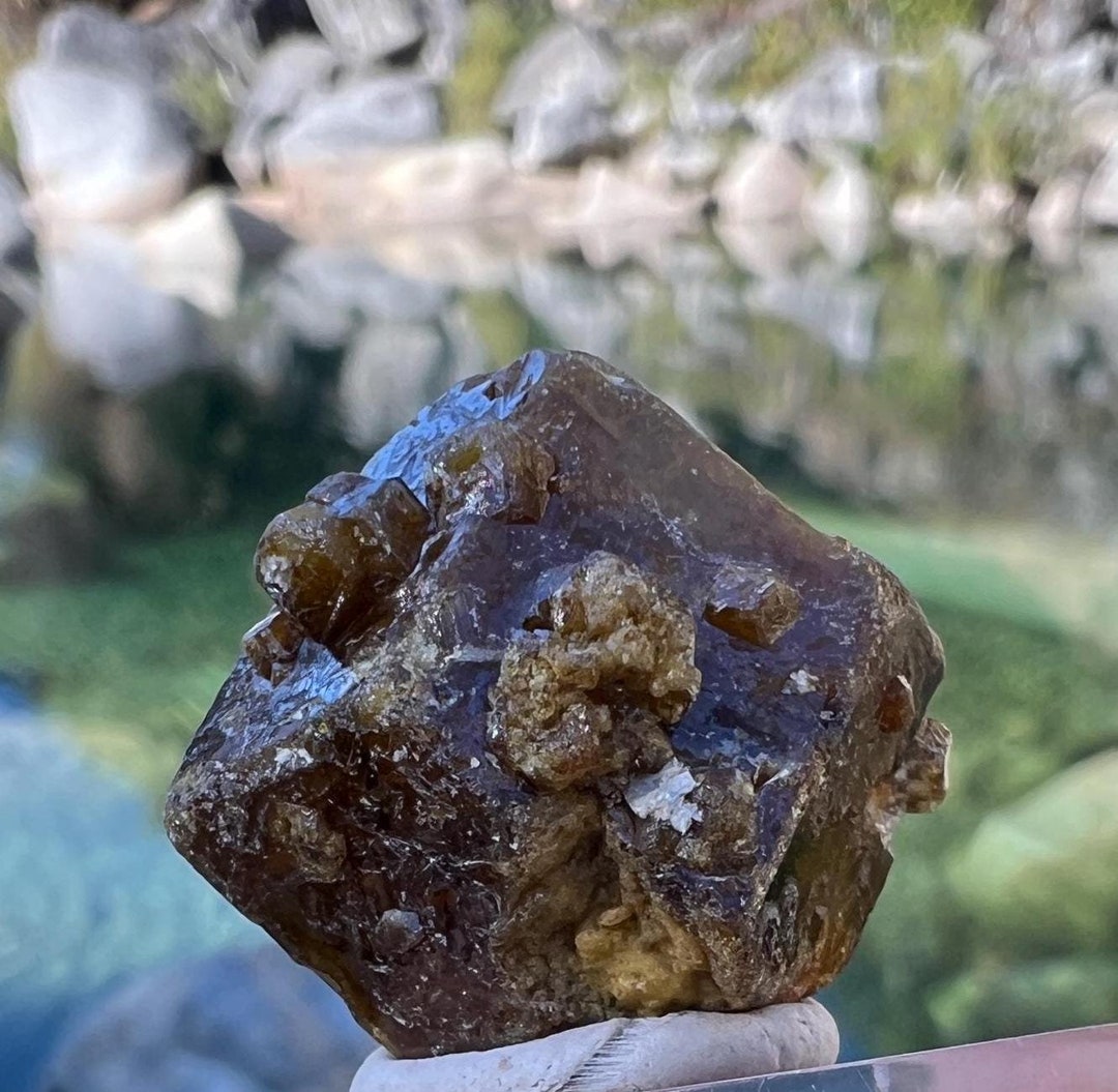 Weird Garnet Cluster From Mali Africa • 20 Grams Natural Genuine ...