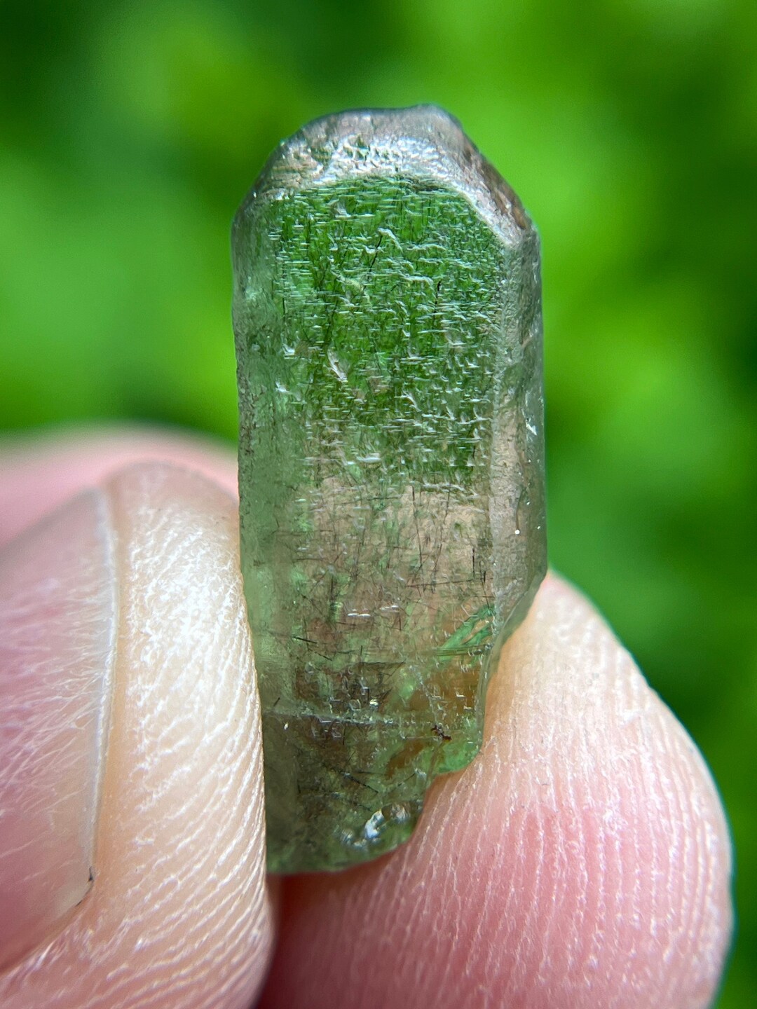 Terminated Peridot Crystal From Himalayas 2.4 Grams 100% Natural ...