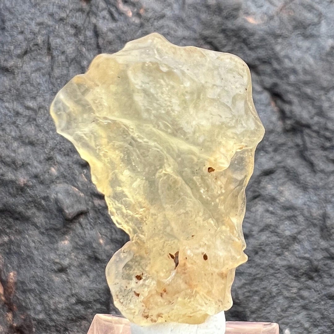 Radiant Golden Libyan Desert Glass • 7 Grams LDG Tektite Authentic ...