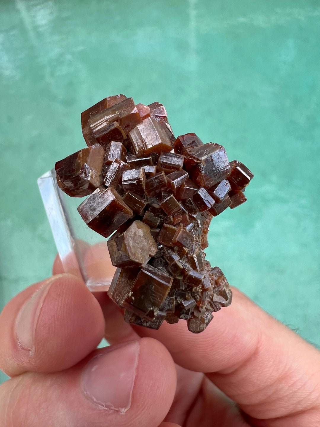Beautiful Rock Candy Red Vanadinite Cluster • 17 Grams • Rich Burgundy ...