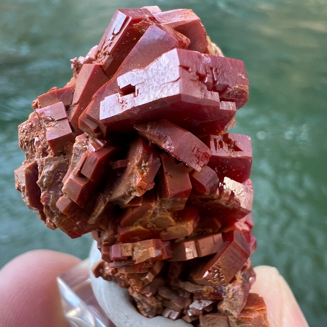 THIS is THE ONE!!! Lucious Ruby Red Vanadinite Cluster • 61 Grams ...