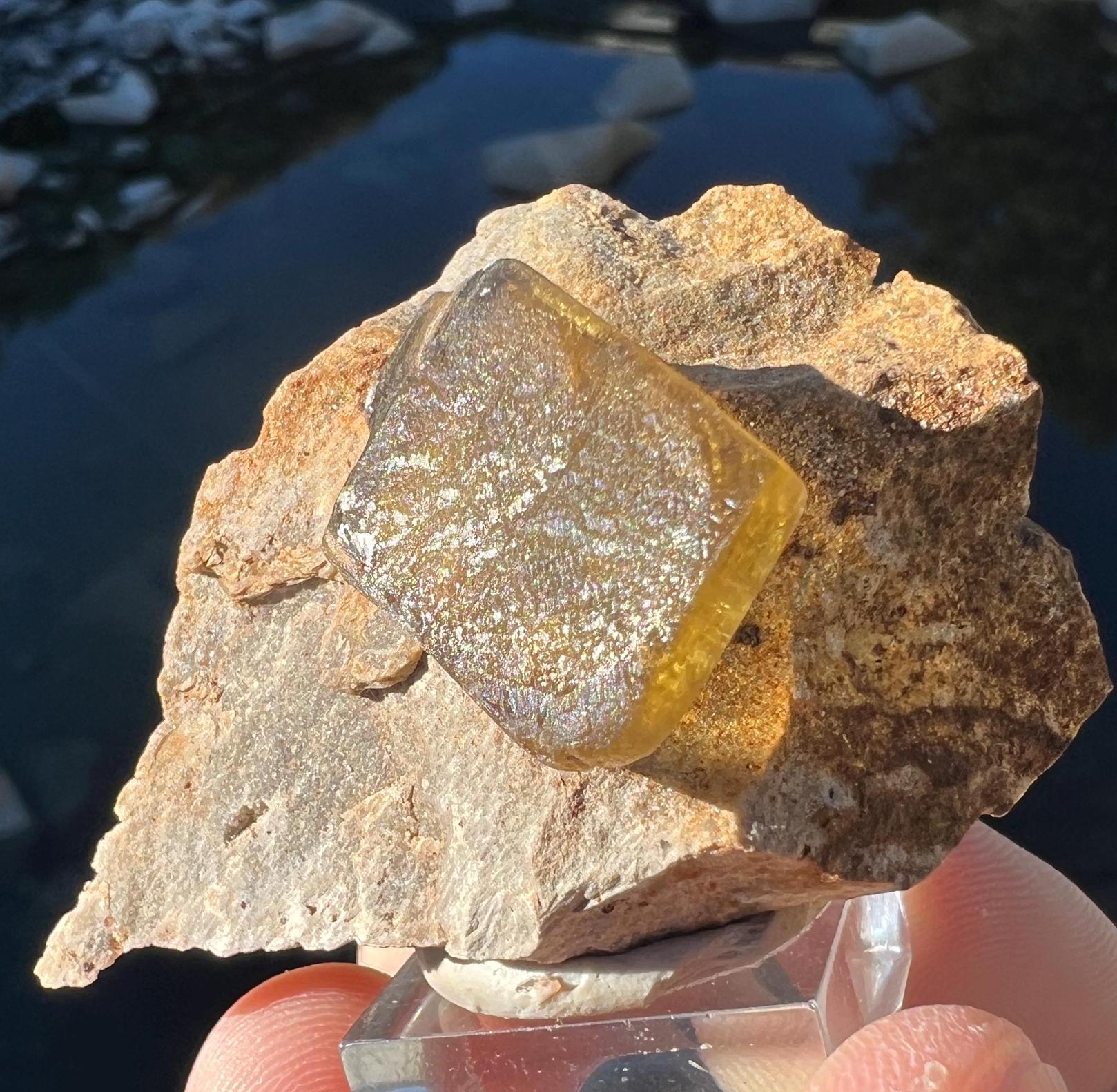 Very Nice Peruvian Barite Crystal on Matrix From Peru • 66 Grams • High ...