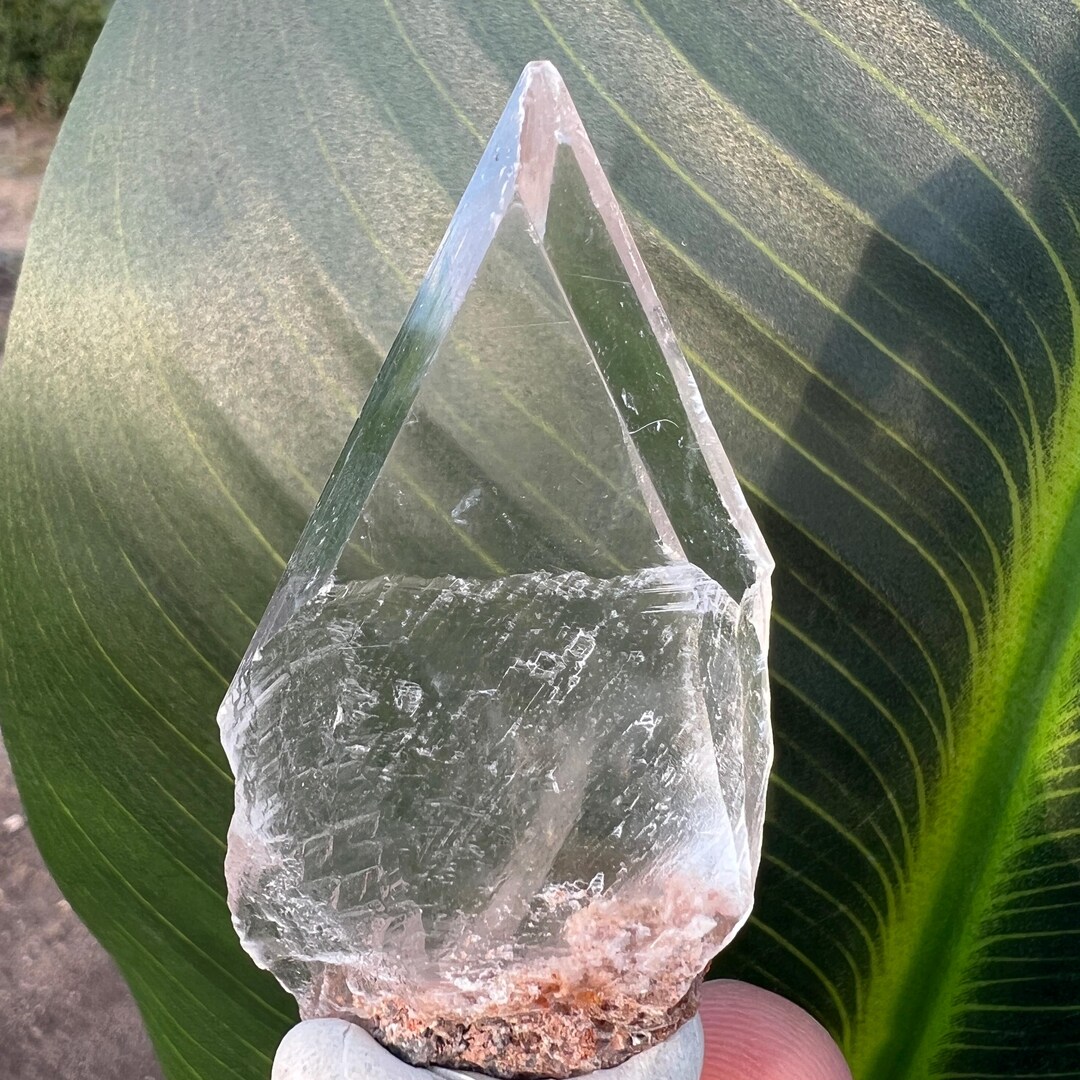 Water Clear La Platosa Selenite Crystal • 39 Grams From La Platosa Mine ...