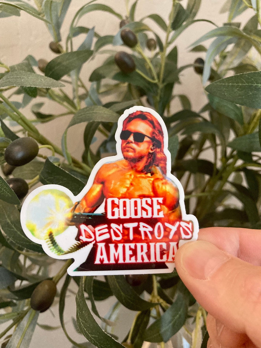 Goose the Band Sticker Goose Destroys America Sticker 3 Inches Goose ...