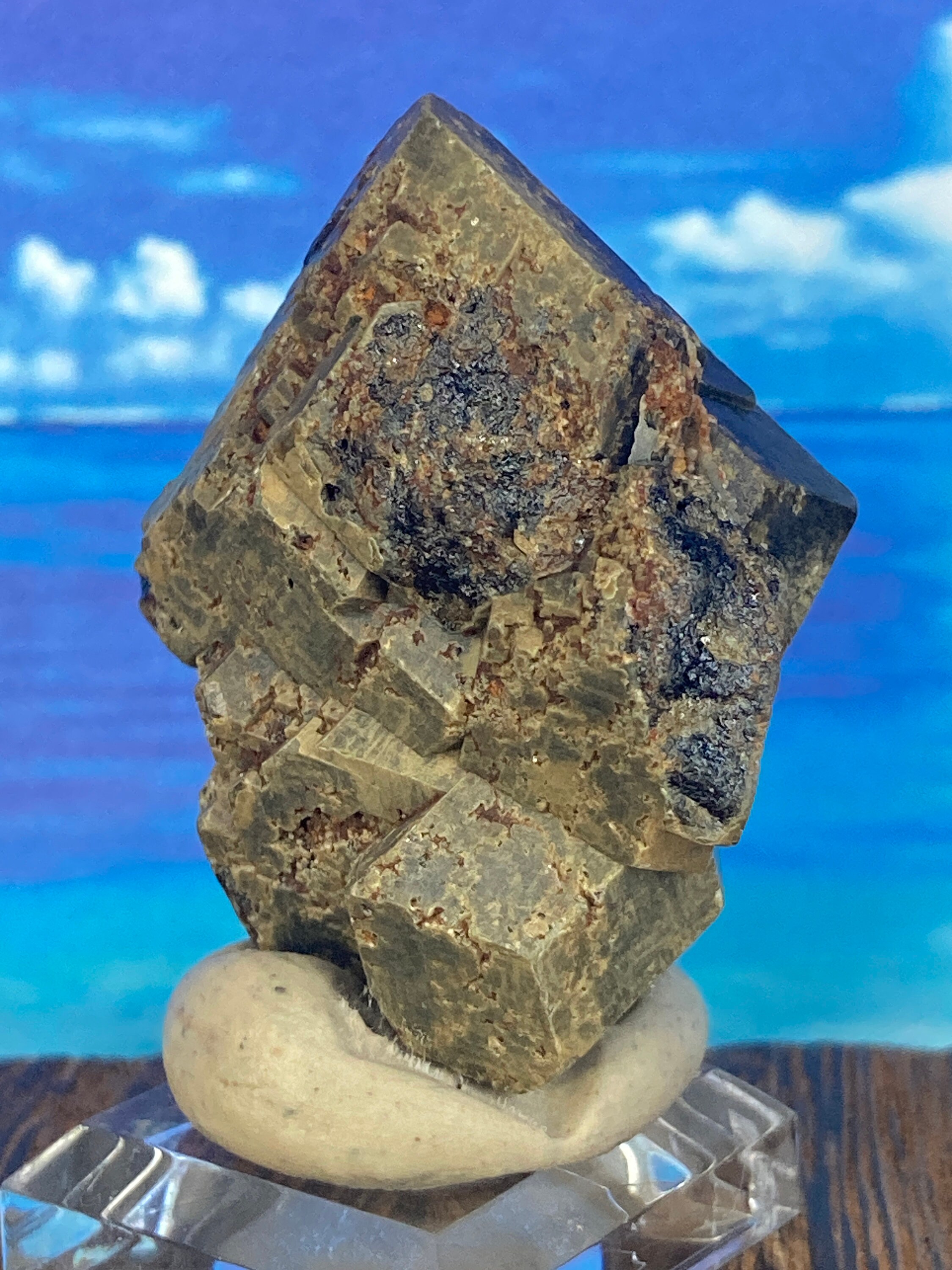 Cool Chalky Green Andradite Garnet Crystal Specimen 34 Grams - Etsy