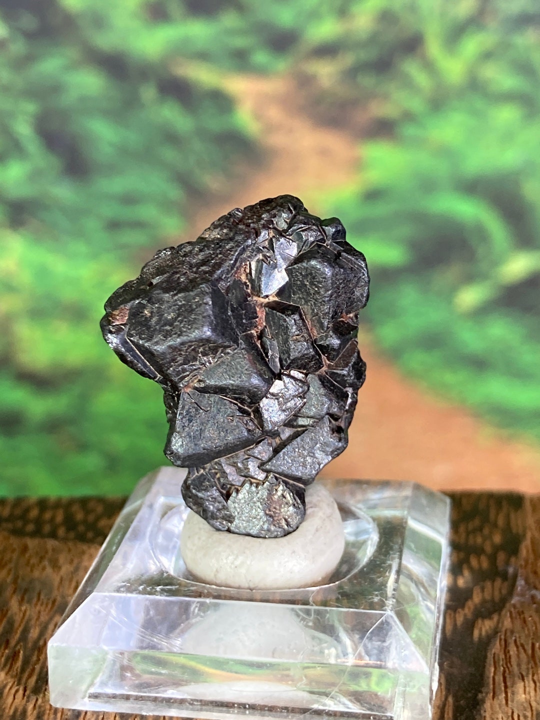 Magnetite Specimen Crystal Natural Octahedron Shape Collected by the ...