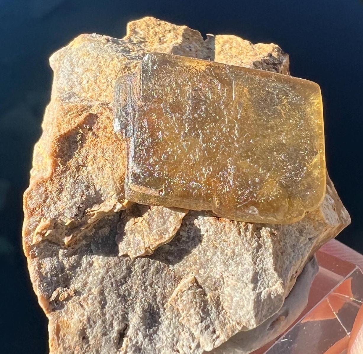 Very Nice Peruvian Barite Crystal on Matrix From Peru • 66 Grams • High ...