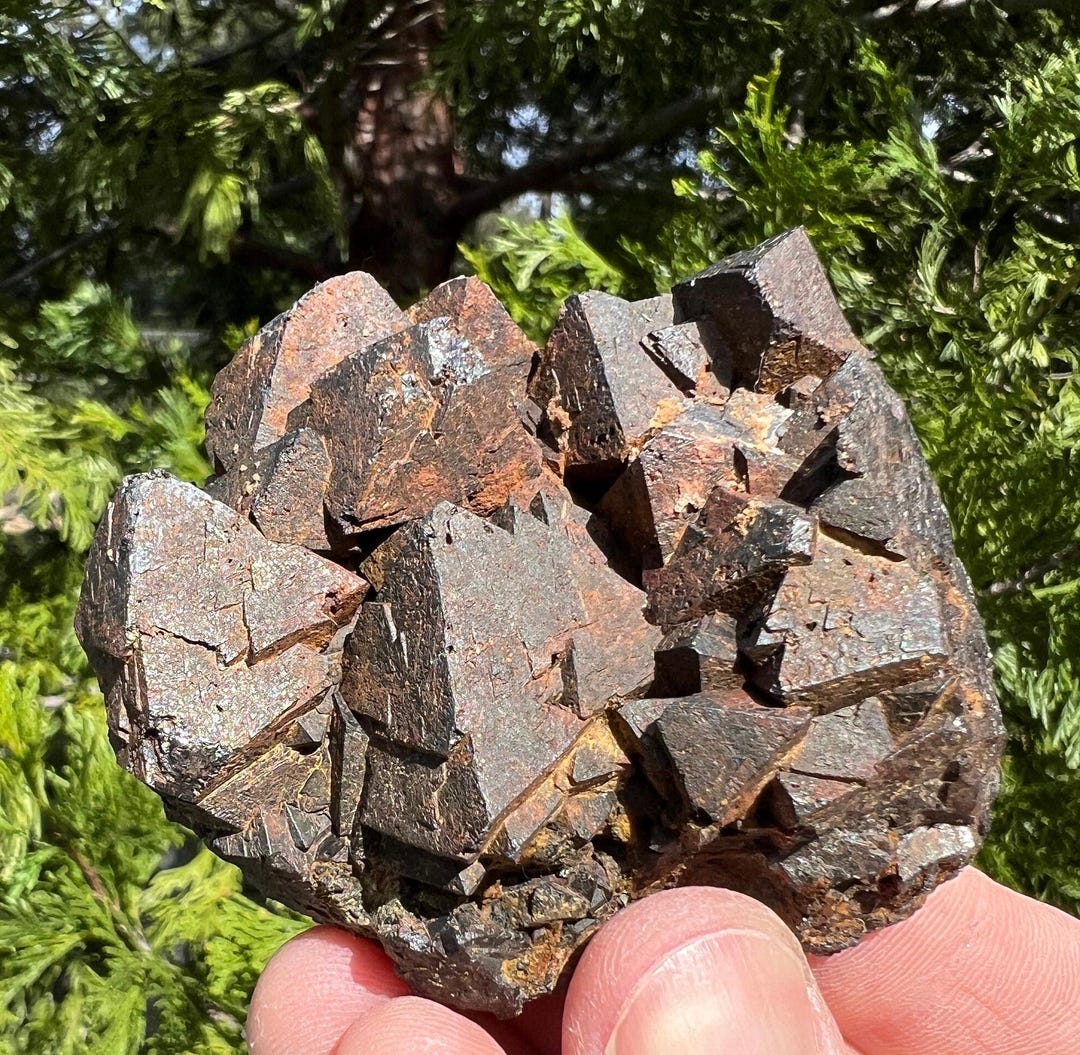 Awesome LARGE Magnetite Crystal Cluster From Southern Utah • 3/4 of A ...