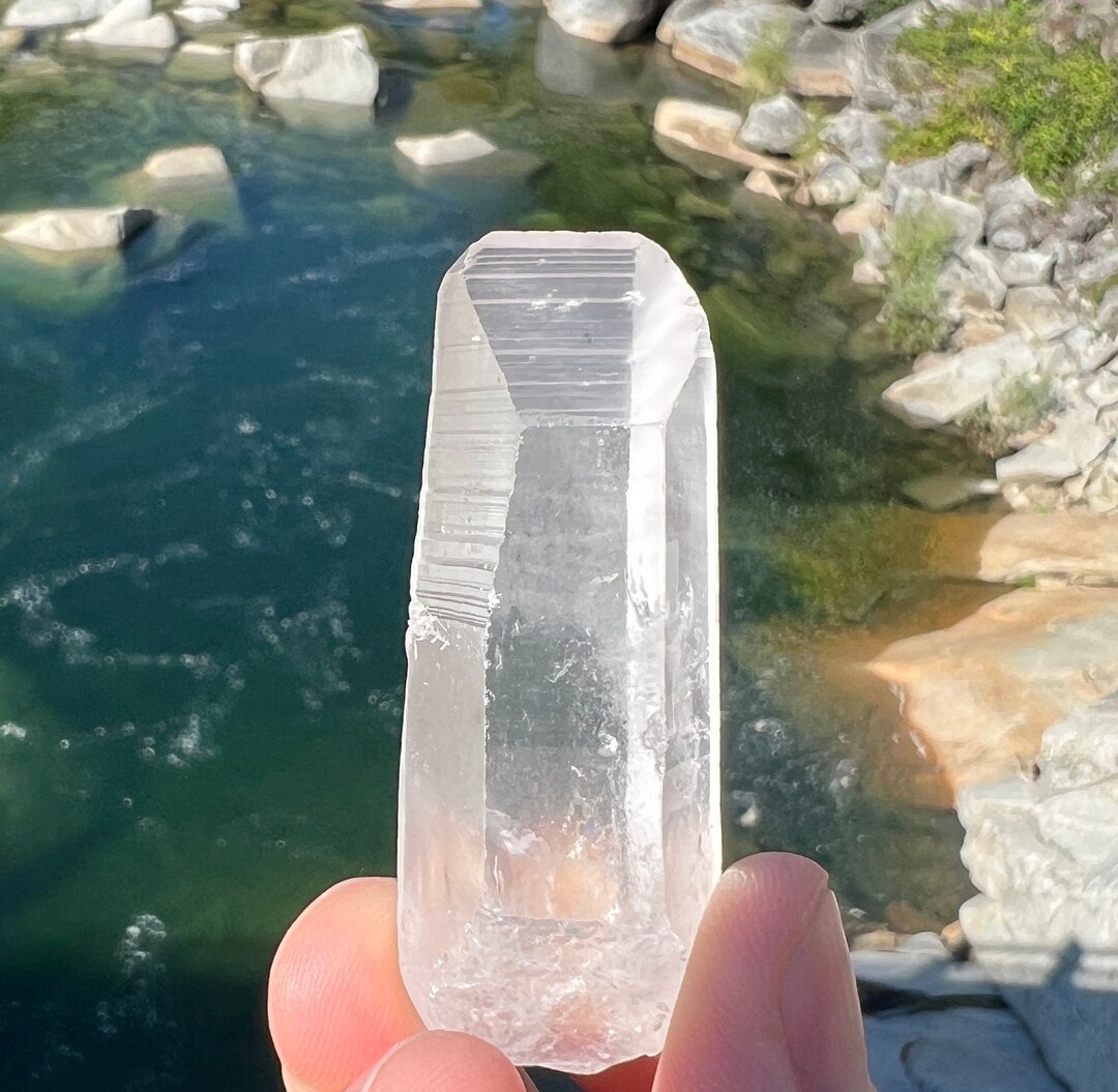 Powerful Lemurian Seed Crystal • 42 Grams Akashic Bar Code Record ...