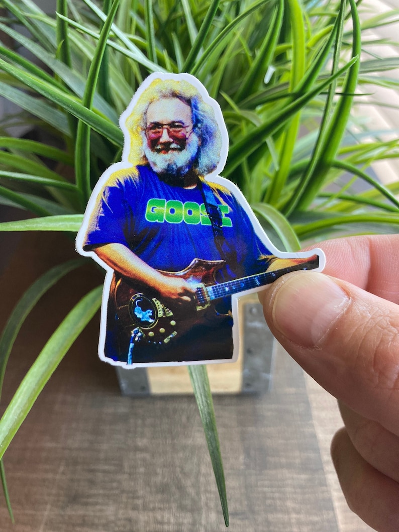 Goose the Band Sticker Sticker of Jerry Garcia Wearing A - Etsy