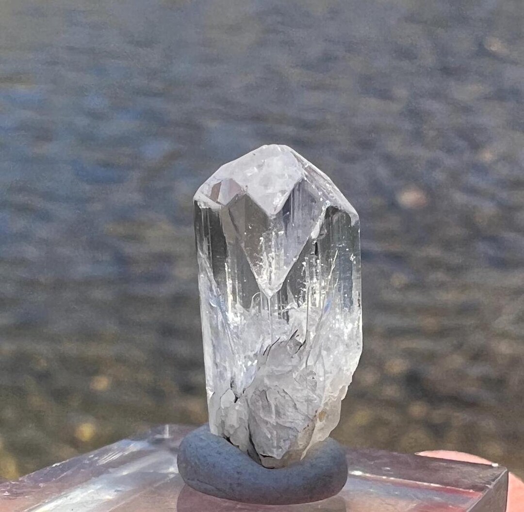 Water Clear Danburite Crystal OLD STOCK Natural Point Clear Nice ...