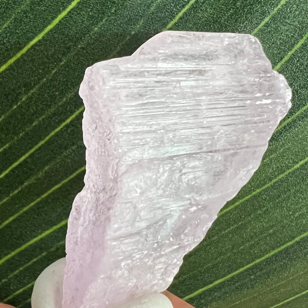 Angelic Double Terminated Pink Kunzite Crystal W/ Exceptional Natural ...