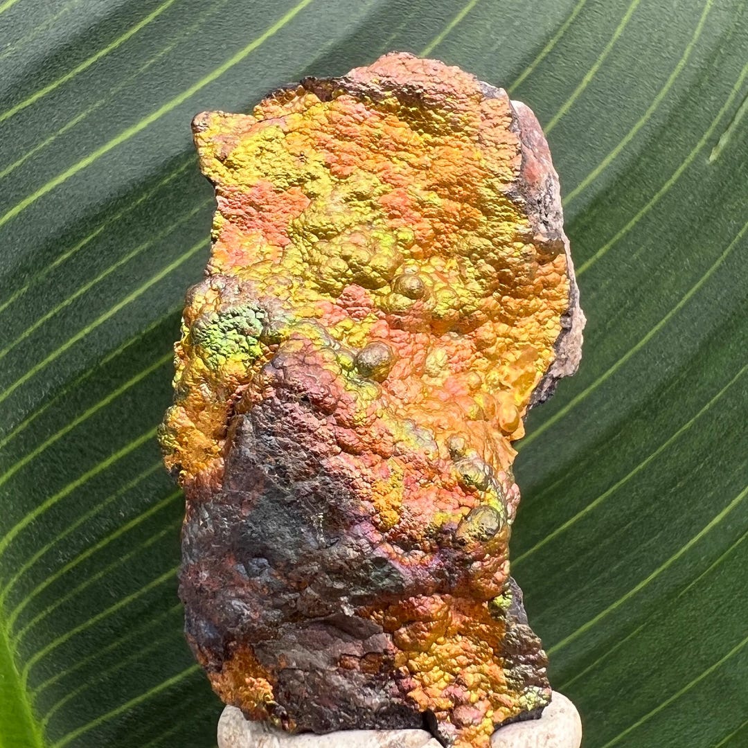 Rainbow Gold Iridescent Turgite • 24 Grams Golden Flash Natural ...