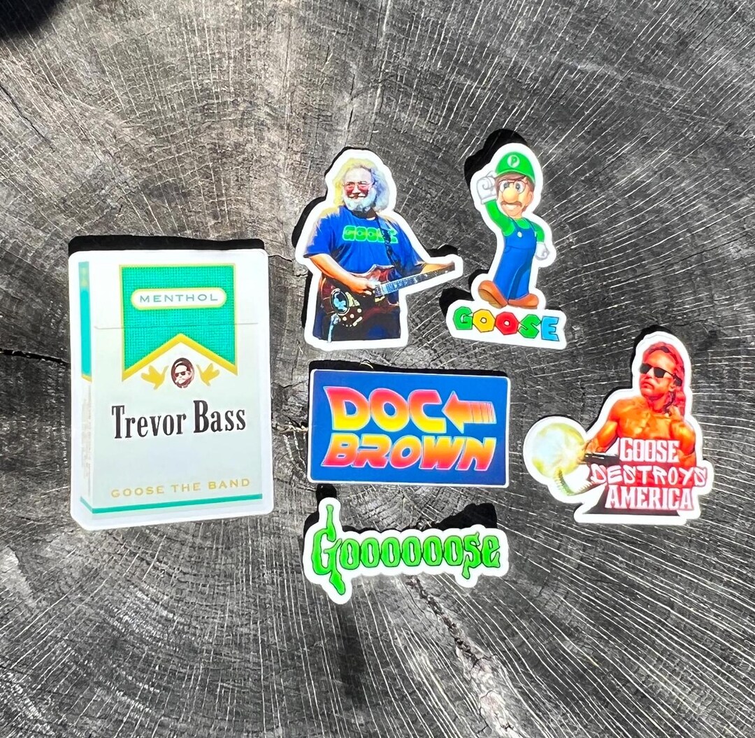 Super Mega Epic Goose the Band STICKER PACK • Peter Luigi • Jerry Goose ...